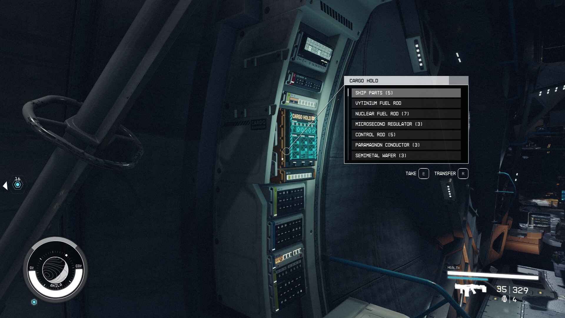 Starfield: come trovare la stiva