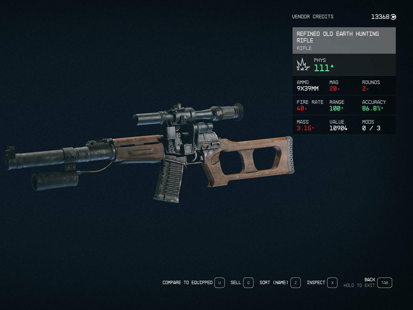 Starfield: migliori fucili – Elenco dei livelli delle armi