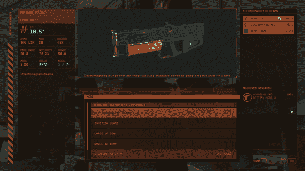 Starfield: migliori fucili – Elenco dei livelli delle armi