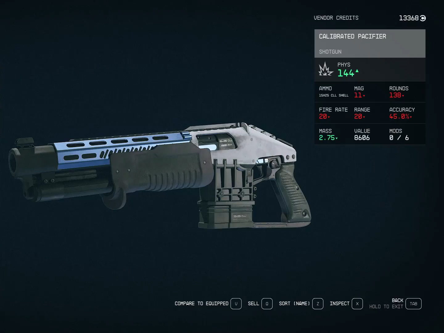 Starfield: i migliori fucili – Elenco dei livelli delle armi