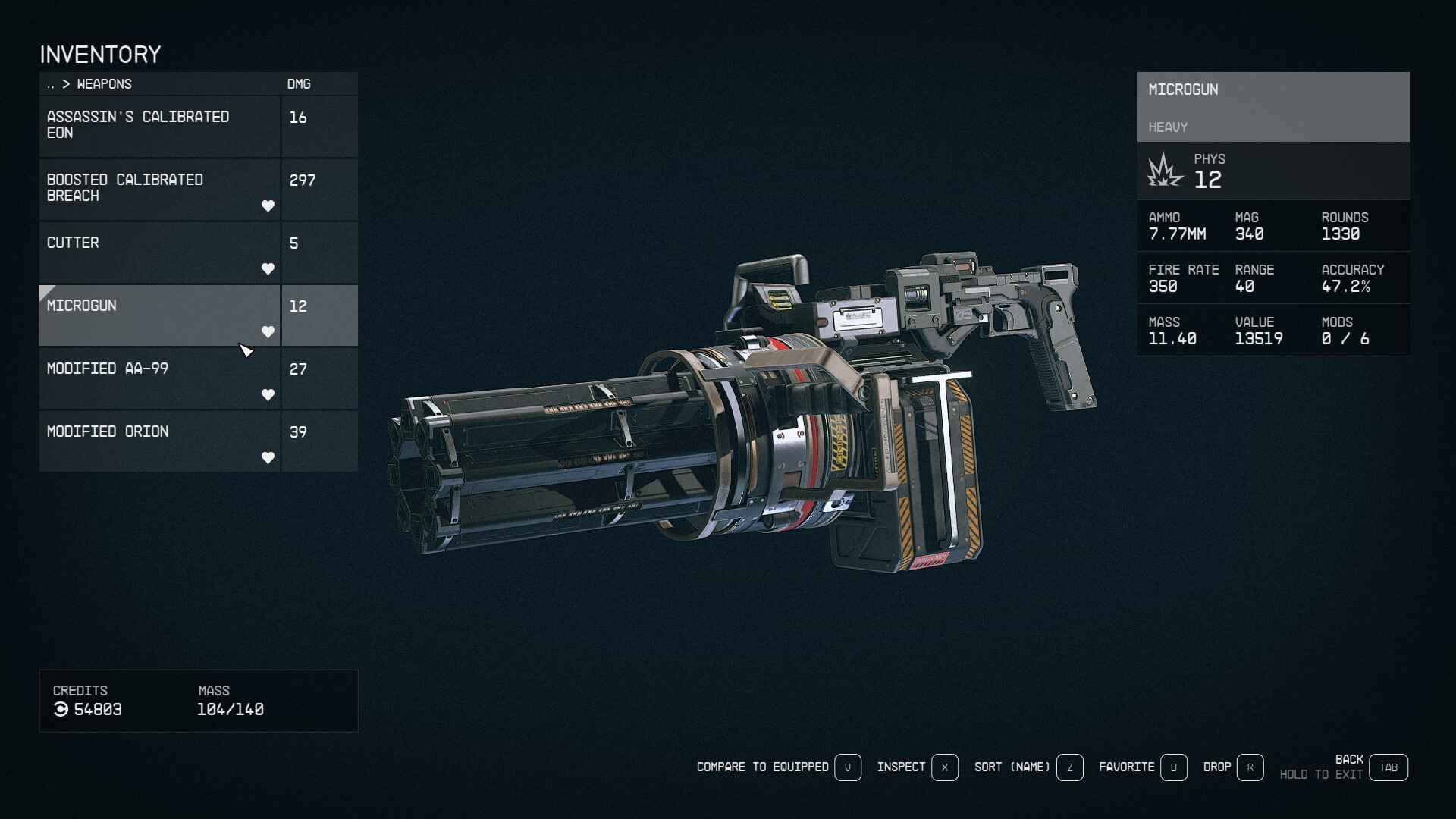 Starfield: migliori armi pesanti – Guida all'elenco dei livelli