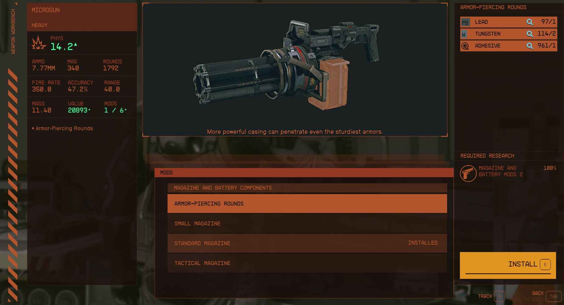 Starfield: migliori armi pesanti – Guida all'elenco dei livelli