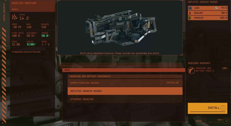 Starfield: migliori armi pesanti – Guida all'elenco dei livelli