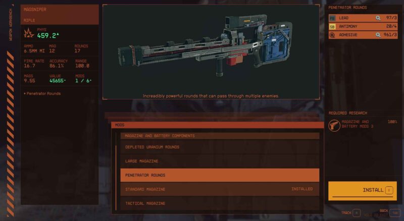 Starfield: i migliori fucili di precisione – Elenco dei livelli delle armi