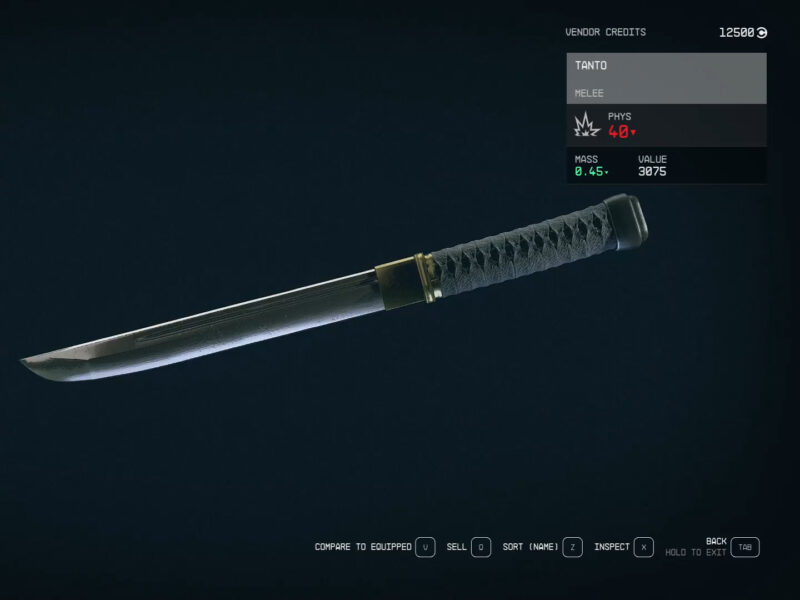 Starfield: migliori armi da mischia – Elenco livelli