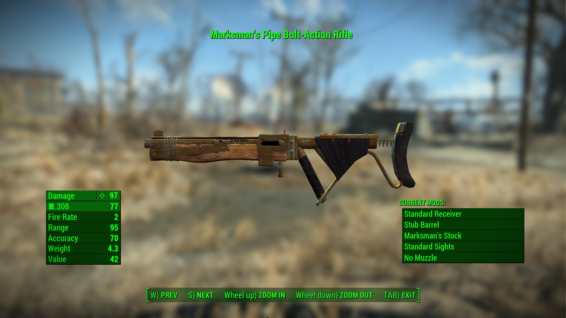 Fallout 4: Miglior fucile di precisione – Elenco dei livelli delle armi