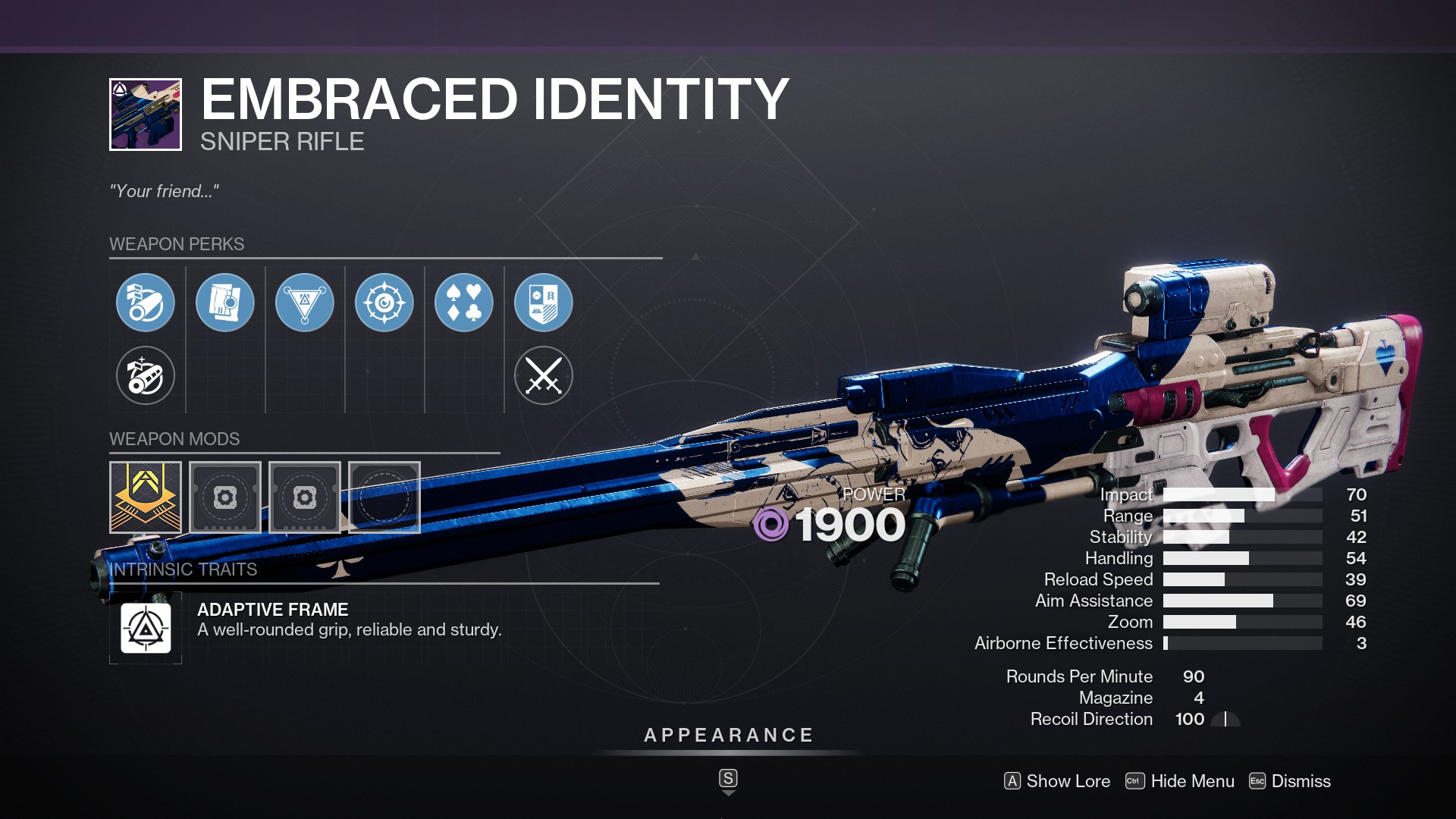 Destiny 2 ha abbracciato l'identità God Roll e come ottenerlo