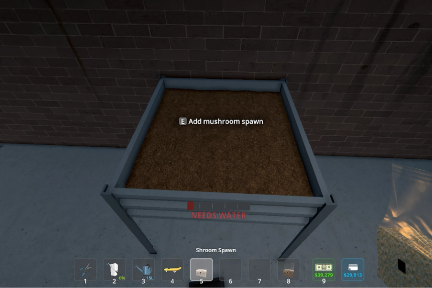 Vibin nella missione completa Cybin (Ottenere funghi) – Programma 1